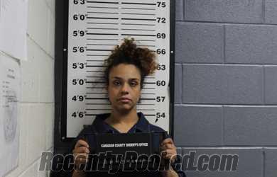 Recent Booking / Mugshot for KIYAH ROSE MCCARTER in Canadian County ...