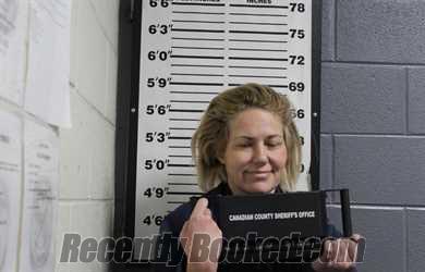 Recent Booking / Mugshot for JAMIE LYNN WRIGHT in Canadian County, Oklahoma