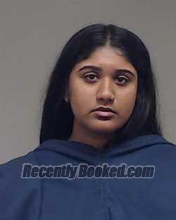 Recent Booking / Mugshot for Risha Mothukuru in Collin County, Texas