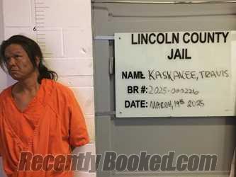 Recent Booking / Mugshot for TRAVIS WAYNE KASKASKE in Lincoln County ...