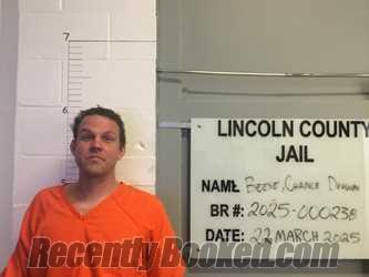 Recent Booking / Mugshot for CHANCE DOUGLAS BESSE in Lincoln County ...
