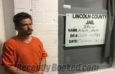 Recent Booking / Mugshot for ALVIN MATT SKOW in Lincoln County, Oklahoma