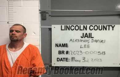 Recent Booking / Mugshot for DANIEL LEE ALEXANDER in Lincoln County ...