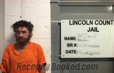 Recent Booking / Mugshot for DAVID BRANDON NALL in Lincoln County, Oklahoma