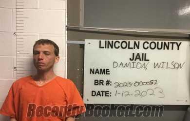 Recent Booking / Mugshot for DAMION RAY WILSON in Lincoln County, Oklahoma