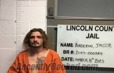 Recent Booking / Mugshot for JACOB ANDERSON in Lincoln County, Oklahoma