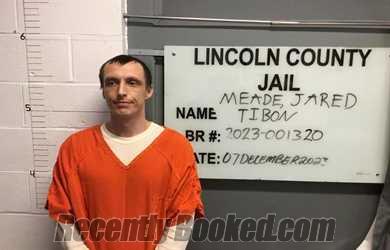 Recent Booking / Mugshot for JARED TIBON MEADE in Lincoln County, Oklahoma