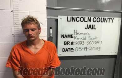 Recent Booking / Mugshot for RONALD SCOTT HANSON in Lincoln County ...
