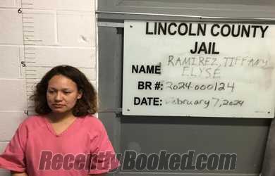 Recent Booking / Mugshot for TIFFANY ELYSE RAMIREZ in Lincoln County ...