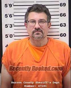 Recent Booking / Mugshot for Robert Thomas Tabern in Barron County ...