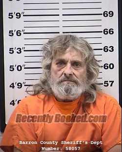 Recent Booking / Mugshot for Donald Earl Springer in Barron County ...