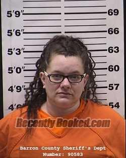 Recent Booking / Mugshot for Samantha Lucille Greinke in Barron County ...
