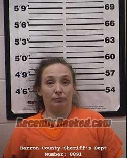 Recent Booking / Mugshot for Janell Lea Robotka in Barron County, Wisconsin