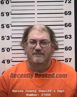 Recent Booking / Mugshot for Jason Lowell Wehking in Barron County ...