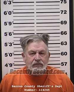 Recent Booking / Mugshot for Kenneth Allen Larson in Barron County ...