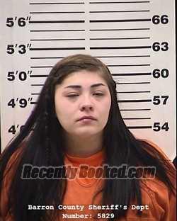Recent Booking / Mugshot for Katlynn Ann Frank in Barron County, Wisconsin
