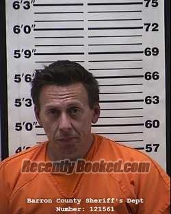 Recent Booking / Mugshot for Byron Joseph Sternaman in Barron County ...