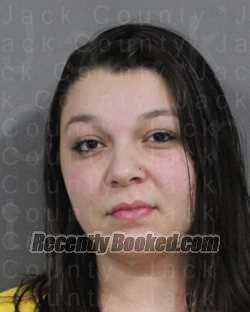 Recent Booking / Mugshot for AMBER JOY MASSINGILL in Jack County, Texas