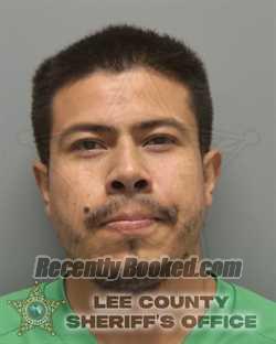 Recent Booking / Mugshot for LUCIO ARMANDO MORALES MERCADO in Lee County, Florida