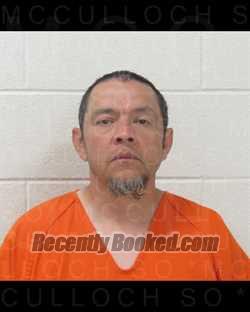Recent Booking / Mugshot for CHRISTOPHER LEE MARTINEZ in McCulloch ...