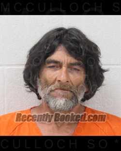 Recent Booking / Mugshot for FRED WALTER WERNECKE in McCulloch County ...