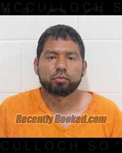 Recent Booking / Mugshot for JULIAN RYAN ZAPATA in McCulloch County, Texas