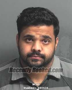 Recent Booking / Mugshot for YASSER SYED KASHIFUDDIN in Montgomery ...