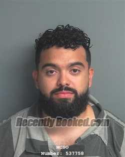 Recent Booking / Mugshot for RAFAEL JR CUEVAS in Montgomery County, Texas