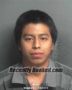 Recent Booking / Mugshot for RYAN DOMINGO VELASQUEZ CHANCHAVAC in ...