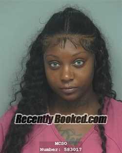 Recent Booking / Mugshot for TERRICA LATRICE SPARKS in Montgomery ...