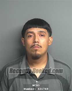 Recent Booking / Mugshot for ISAAC EMMANUEL ARREDONDO in Montgomery ...