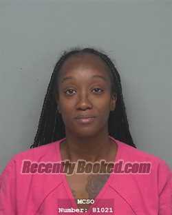 Recent Booking / Mugshot for CHRISTINA RENEE BANKS in Montgomery County ...
