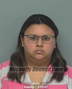 Recent Booking / Mugshot for JENNIFER CORTEZ in Montgomery County, Texas