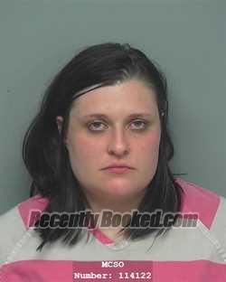 Recent Booking / Mugshot for VICTORIA BRONWYN CONE in Montgomery County ...