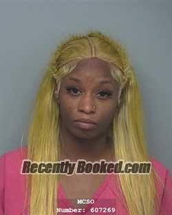 Recent Booking / Mugshot for JULISA DANIELLE DILLARD in Montgomery ...