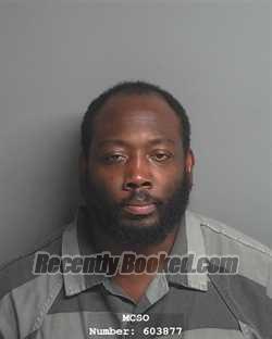 Recent Booking / Mugshot for ARTAVIOUS ANDREW FROST in Montgomery ...