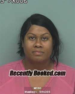 Recent Booking / Mugshot for NEKIA NECOLE LEWIS in Montgomery County, Texas