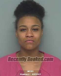 Recent Booking / Mugshot for JADA CAPRI MILES in Montgomery County, Texas