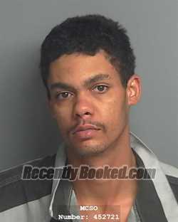 Recent Booking / Mugshot for DERRICK SCOTT WILLIAMS in Montgomery ...