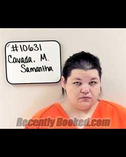 Recent Booking / Mugshot for SAMANTHA MARIA CAVADA in Reagan County, Texas