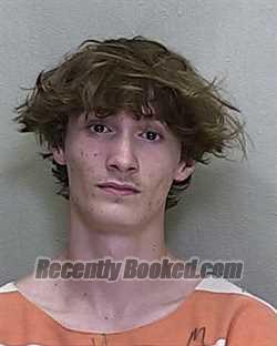 Recent Booking / Mugshot for JUSTIN REED in Marion County, Florida
