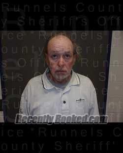 Recent Booking / Mugshot for GREGORY MARK GREENE in Runnels County, Texas