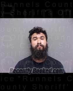 Recent Booking / Mugshot for CHRISTOPHER RYAN ALFARO in Runnels County ...