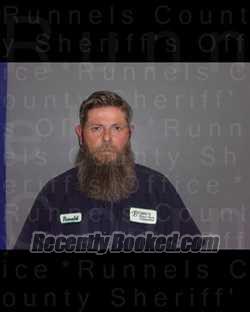 Recent Booking / Mugshot for RONALD DAVID CURRY in Runnels County, Texas