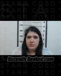 Recent Booking / Mugshot for JULISSA GARZA in Starr County, Texas