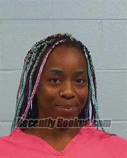 Recent Booking / Mugshot for Ebony Charmaine Johnson in Williamson ...