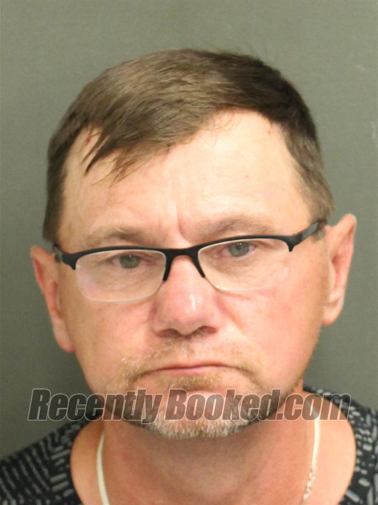 Recent Booking / Mugshot for DAVID WARD BAIN in Orange County, Florida