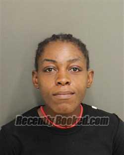 Recent Booking / Mugshot for SHALISHA RACKEL MONTGOMERY in Orange ...