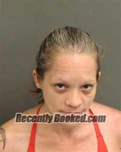 Recent Booking / Mugshot for AMBER REBECCA HOLLENDEN in Orange County, Florida