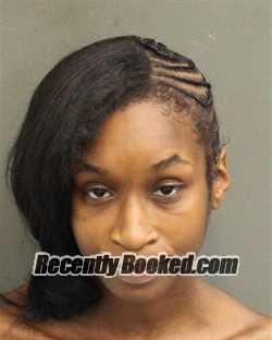 Recent Booking / Mugshot for JASMINE J BORGES in Orange County, Florida